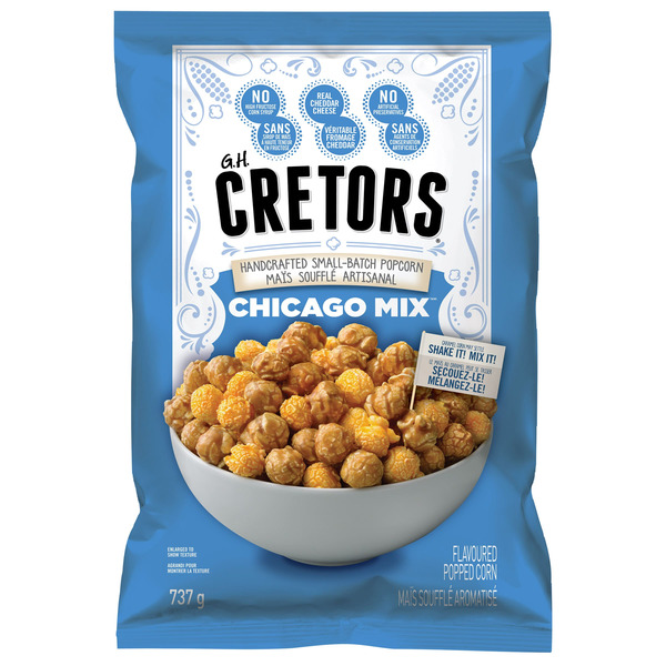 Costco G.H. Cretors Popped Corn Chicago Mix, 26 oz Same-Day Delivery ...
