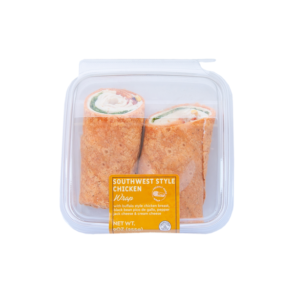 Kroger Southwest Style Chicken Wrap With Buffalo Style Chicken, Pico De ...