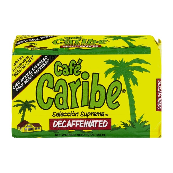 Cafe Caribe Decaffeinated Dark Roast Espresso (10 oz) - Instacart
