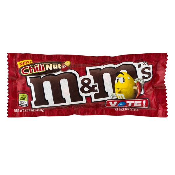M&M's Peanut Chocolate Candies Chili Nut (1.74 oz) - Instacart