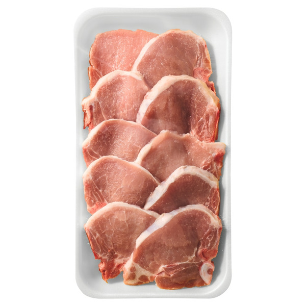 Kroger Value Pack Thin Bone-In Breakfast Pork Chops Pickup | Instacart