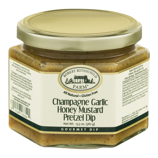 Robert Rothschild Farm Champagne Garlic Honey Mustard Pretzel Dip (13.5 ...