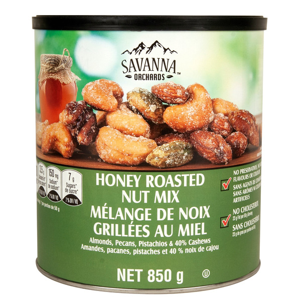 Costco Savanna Orchards Gourmet Honey Roasted Nut Mix Same-Day Delivery ...