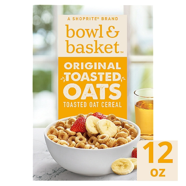 ShopRite Bowl & Basket Original Toasted Oats Cereal Same-Day Delivery ...