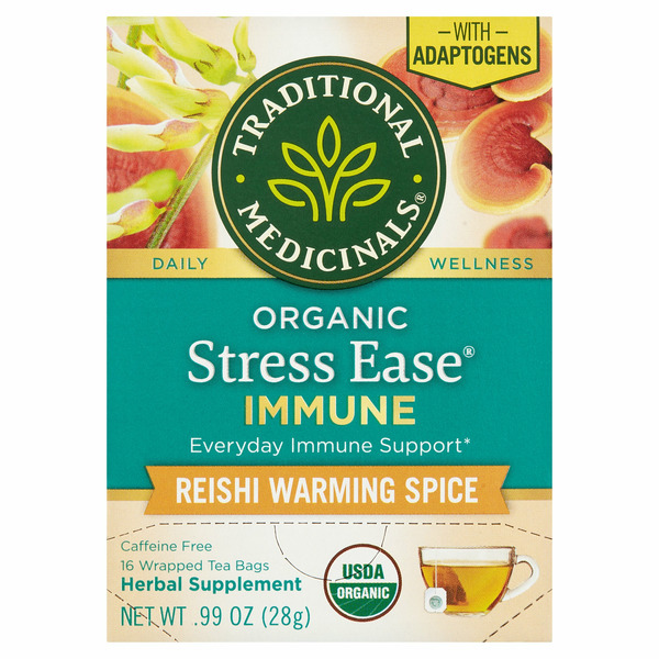 Wegmans Traditional Medicinals Organic Reishi Warming Spice Tea Bags ...