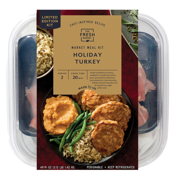 The Fresh Market Holiday Turkey Market Meal Kit Same-Day Delivery or ...
