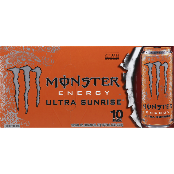 Monster Energy Logo Orange