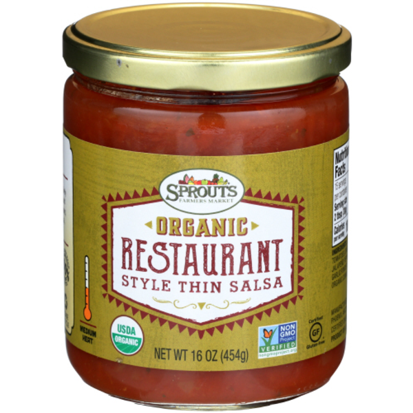 Sprouts Farmers Market Sprouts Organic Restaurant Style Salsa Same-Day ...