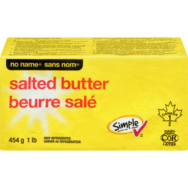 No Frills No Name Salted Butter Same-Day Delivery | Instacart