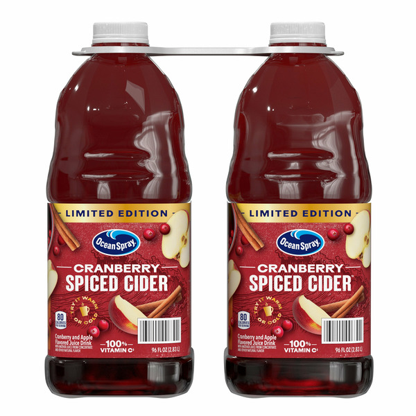 Ocean Spray Cranberry And Apple Flavored Juice Drink Cranberry Spiced ...