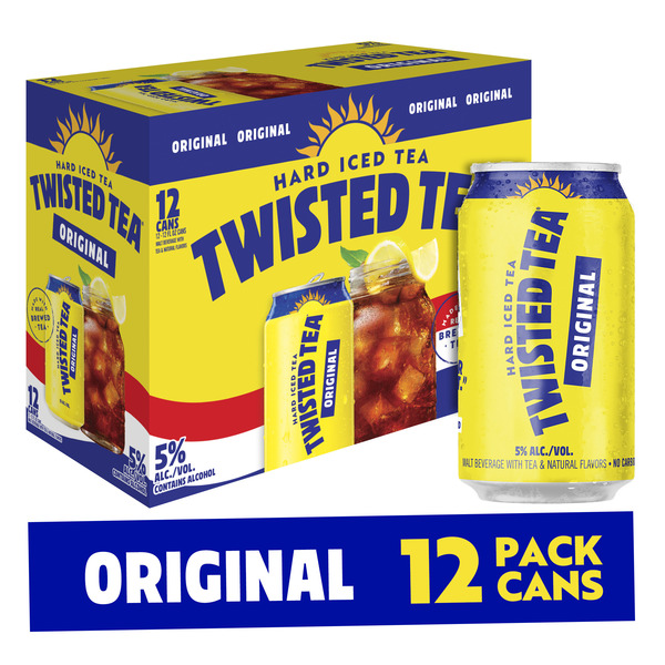 Twisted Tea Original, Hard Iced Tea (12 fl. oz. Can, 12pk.) Same-Day ...