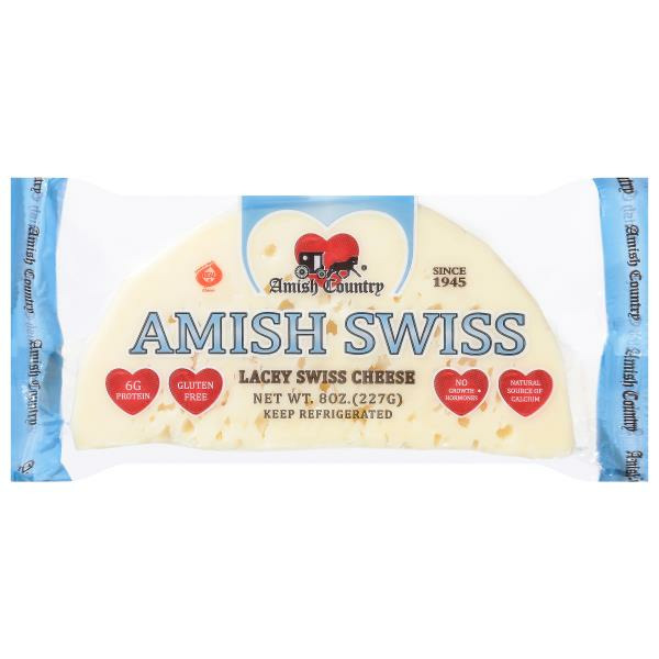 Publix Amish Country Lacey Swiss Cheese, Amish Swiss Same-Day Delivery ...