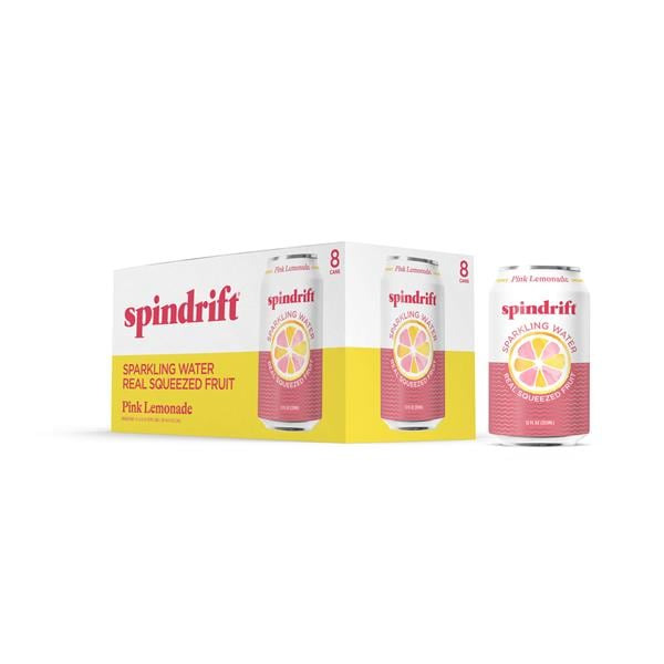 Spindrift Sparkling Water, Pink Lemonade, Unsweetened Same-Day Delivery or Pickup | Publix