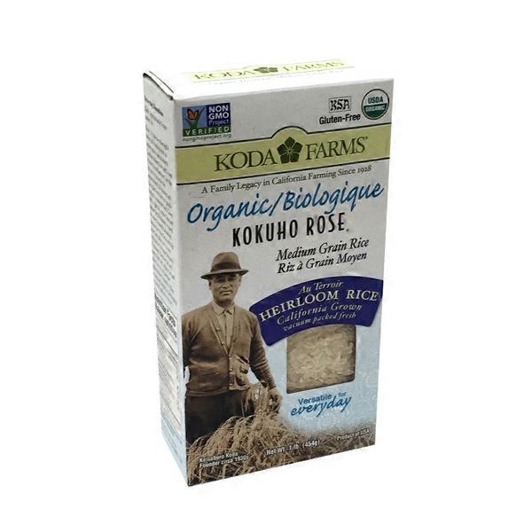 Koda Farms Organic Biologique Kokuho Rose Medium Grain Heirloom White ... Koda Farms Organic Biologique Kokuho Rose Medium Grain Heirloom White ...
