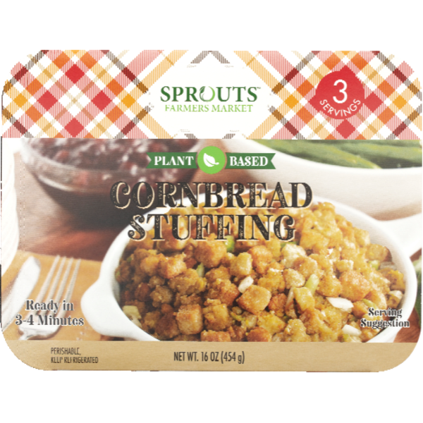Sprouts Farmers Market Sprouts Plant-Based Cornbread Stuffing Same-Day ...