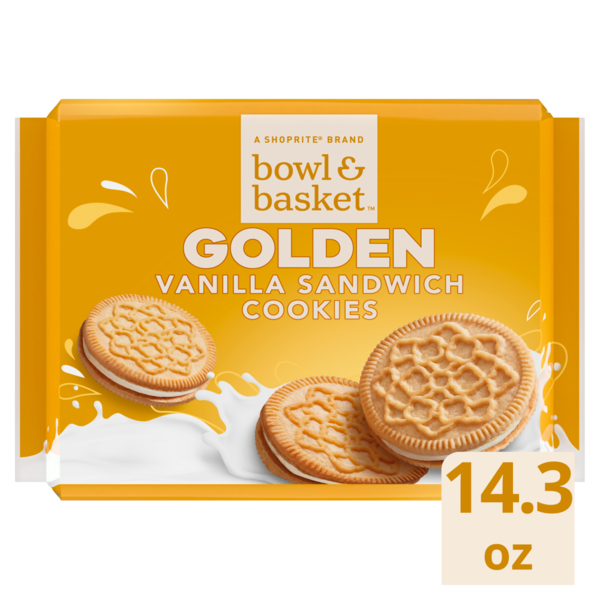 ShopRite Bowl & Basket Crème Filled Golden Sandwich Cookies Same-Day ...