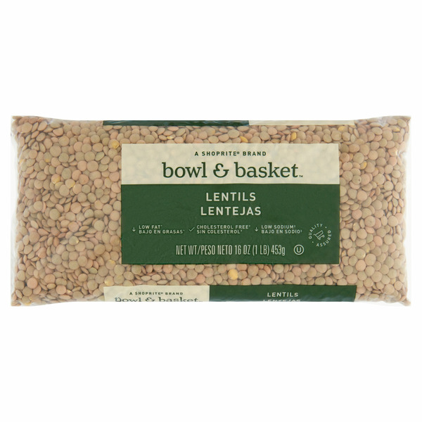 ShopRite Bowl & Basket Lentils Same-Day Delivery or Pickup | Instacart