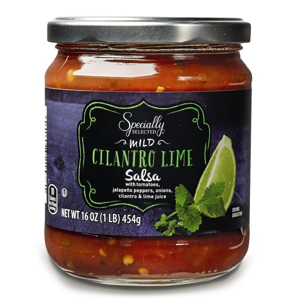 Specially Selected Mild Cilantro Lime Salsa With Tomatoes Jalapeno ...