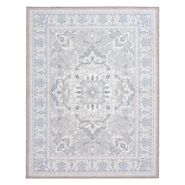 Huntington Home Oversized Washable Rug, 7 Feet 6 Inch x 9 Feet 10 Inch ...