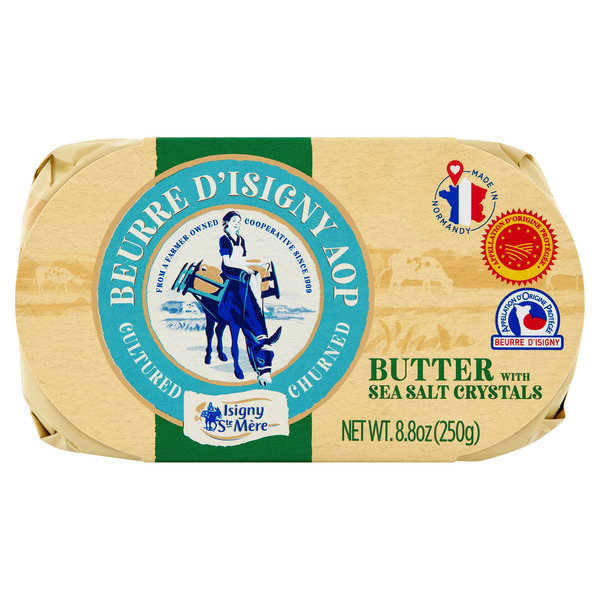 Isigny Ste Mère Butter Sea Salt Crystals Same-Day Delivery or Pickup ...