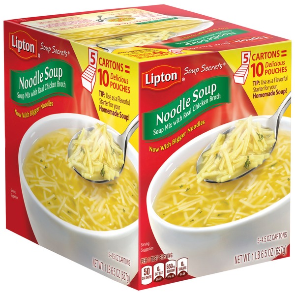 Lipton Instant Soup Mix Noodle (4.5 oz) - Instacart