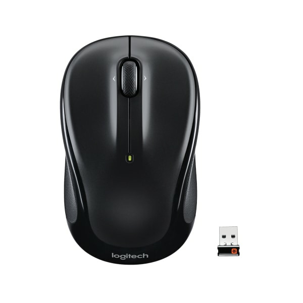 Office Depot OfficeMax Logitech M325 Black Wireless Mouse Same-Day ...