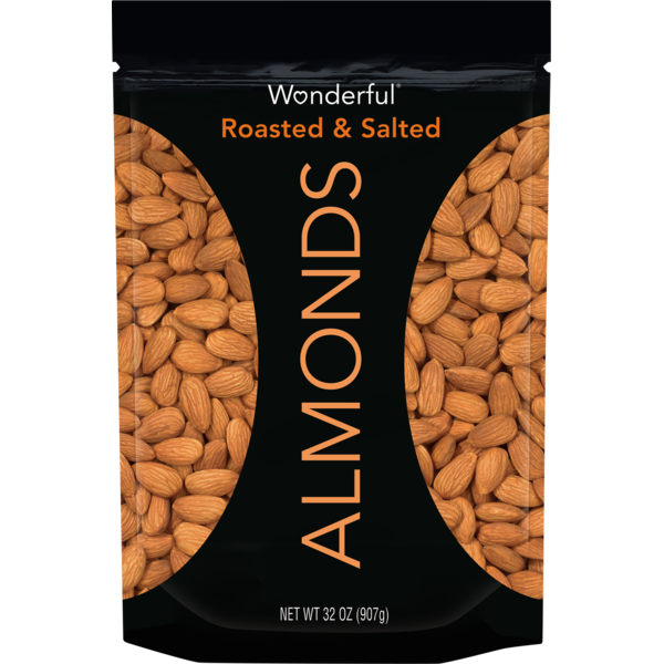 Wonderful Almonds Roasted & Salted (32 oz) - Instacart