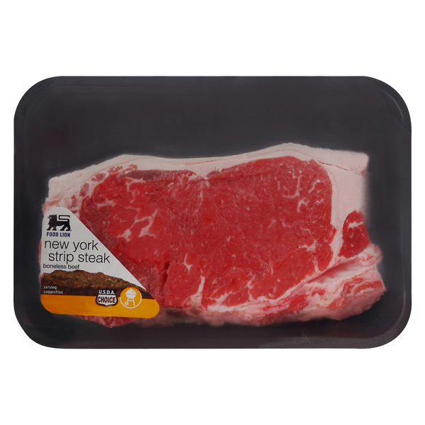 Food Lion Food Lion USDA Choice Beef Thick Cut New York Strip Same-Day ...