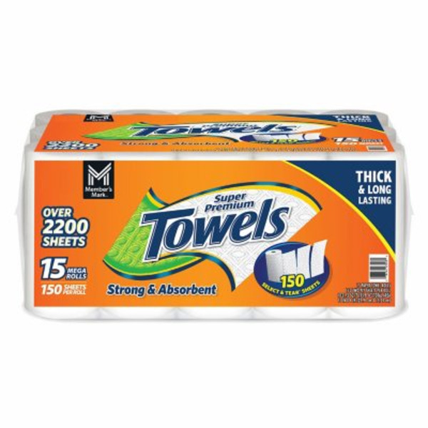 Member’s Mark Super Premium Paper Towels Mega Rolls Same-Day Delivery ...
