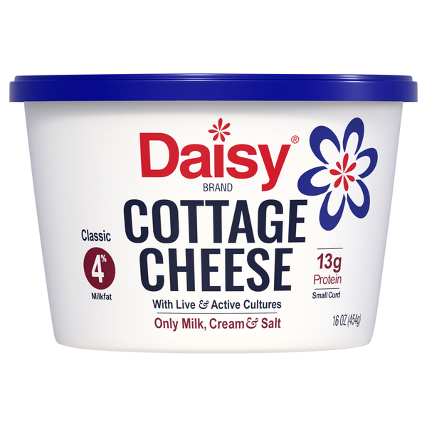 Daisy Classic 4% Milkfat Small Curd Cottage Cheese Same-Day Delivery or ...