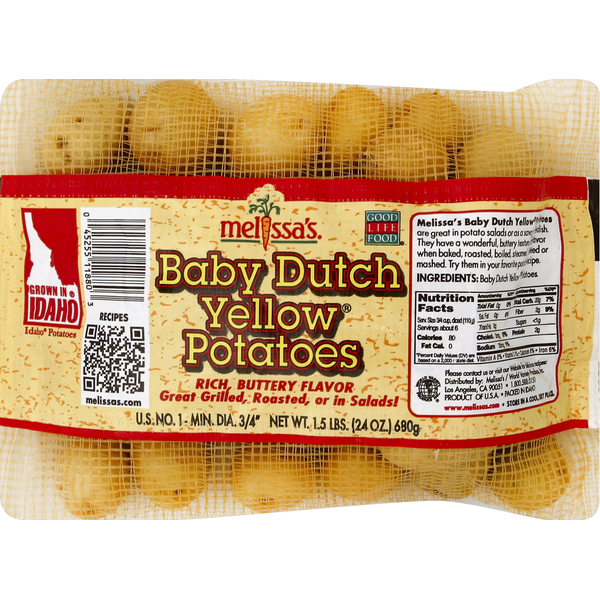 Walmart Melissa's Baby Dutch Yellow Potatoes Same-Day Delivery | Instacart