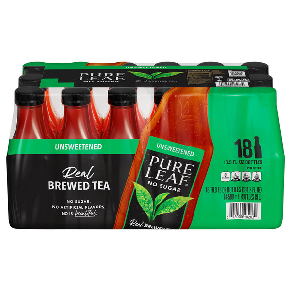 Wegmans Pure Leaf Brewed Tea, Real, Unsweetened Same-Day Delivery or ...