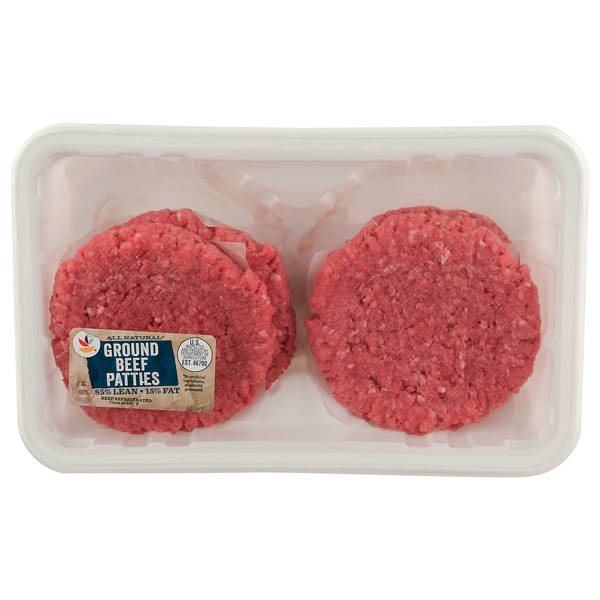 Stop & Shop 85% Lean Burger Patties Same-Day Delivery or Pickup | Instacart