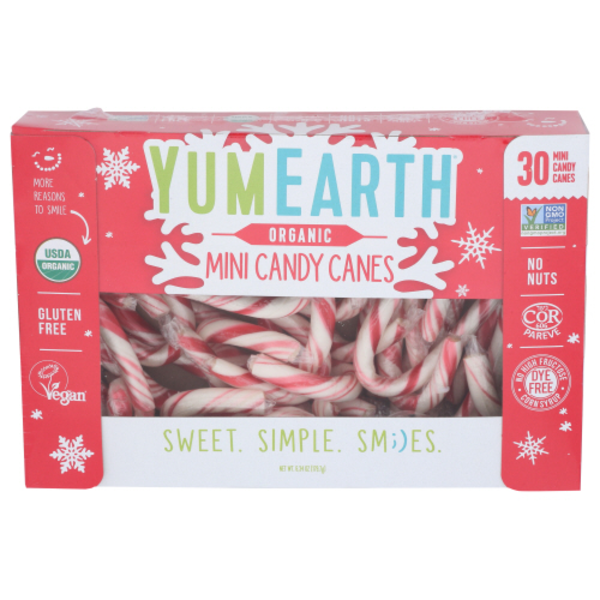 YumEarth Candy Canes, Organic, Mini Same-Day Delivery or Pickup ...