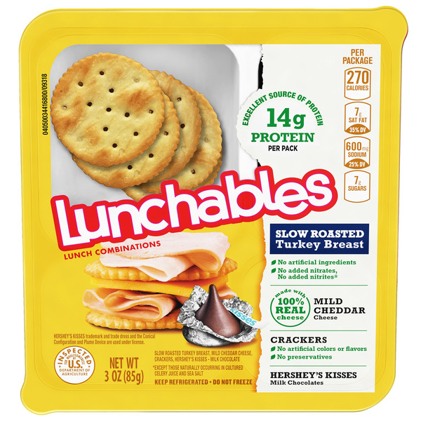 Costco Lunchables Turkey & Cheddar Club Pack Convenience Meal Same-Day ...
