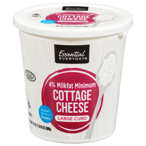 Essential Everyday Cottage Cheese, Large Curd Same-Day Delivery or ...