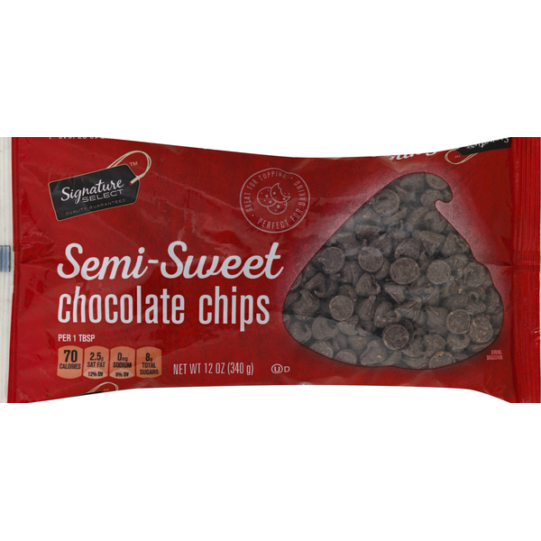 Safeway Signature SELECT Chocolate Chips, Semi-Sweet Same-Day Delivery ...