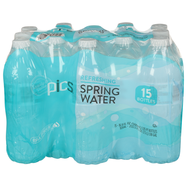 PICS Spring Water, Refreshing Same-Day Delivery or Pickup | Market 32 ...
