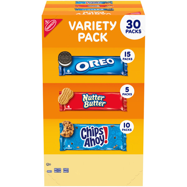 Oreo Cookie Variety Pack, Snack Packs 61 oz Same-Day Delivery | Sam's Club