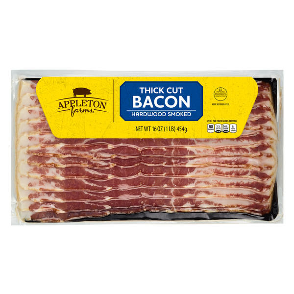 ALDI Appleton Farms Thick Cut Bacon Same-Day Delivery or Pickup | Instacart