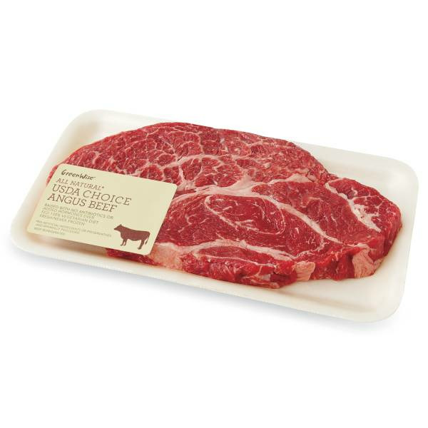 GreenWise USDA Choice Beef Antibiotic Free Angus Chuck Steaks Same-Day Delivery or Pickup | Publix