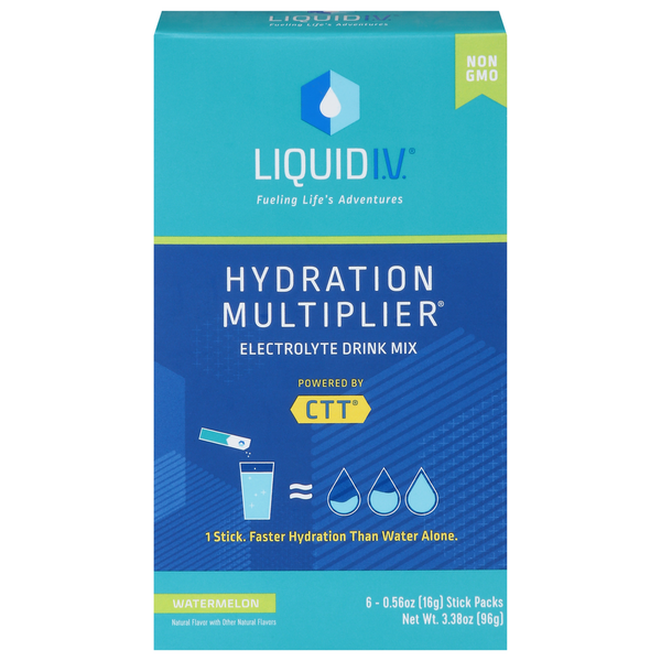 Walmart Liquid I.V. Hydration Multiplier Electrolyte Drink Mix ...