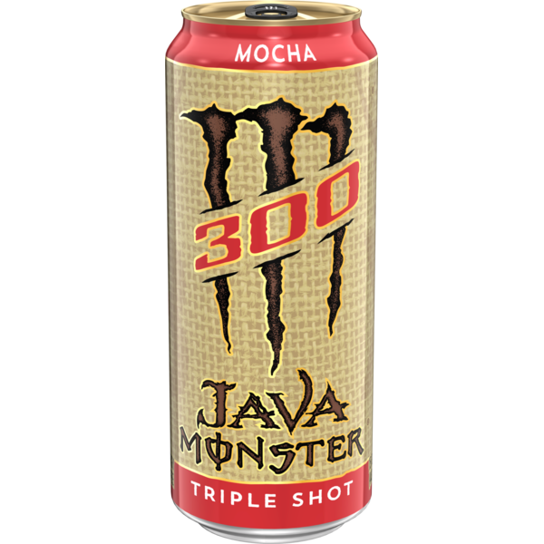 Monster Monster Energy Java, 300 Mocha, Energy + Coffee, Energy Drink ...