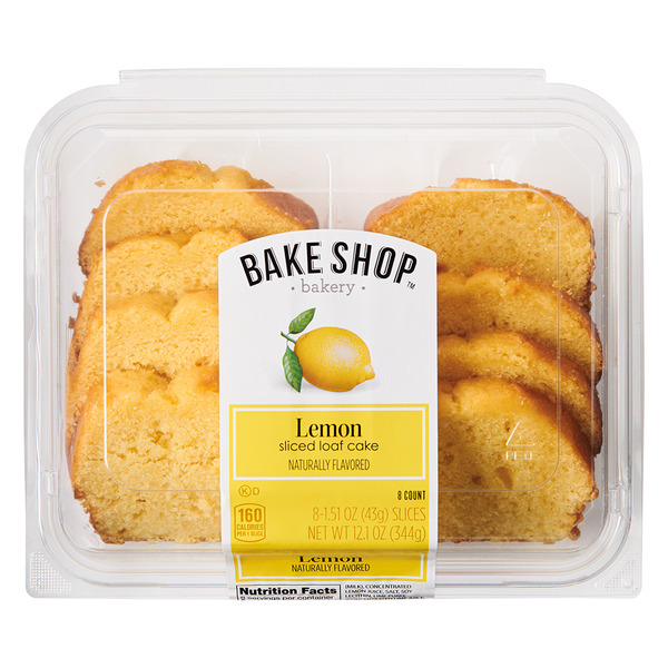 Bake Shop Sliced Lemon Loaf Cake Same-Day Delivery or Pickup | ALDI