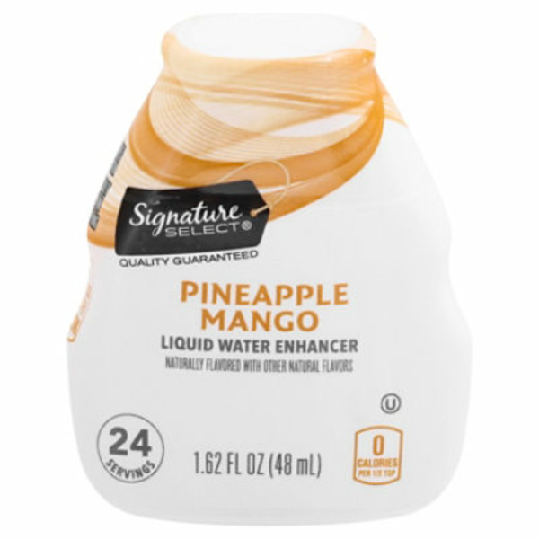 Safeway Signature SELECT Liquid Water Enhancer, Pineapple Mango Same ...