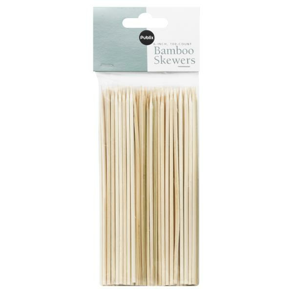 Publix Publix Skewers, Bamboo, 6-Inch Pickup | Instacart