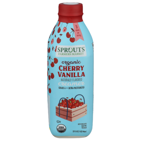 Sprouts Organic Cherry Vanilla Creamer Same-Day Delivery or Pickup ...
