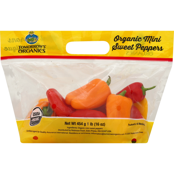 Organic Mini Sweet Peppers (1 lb) - Instacart