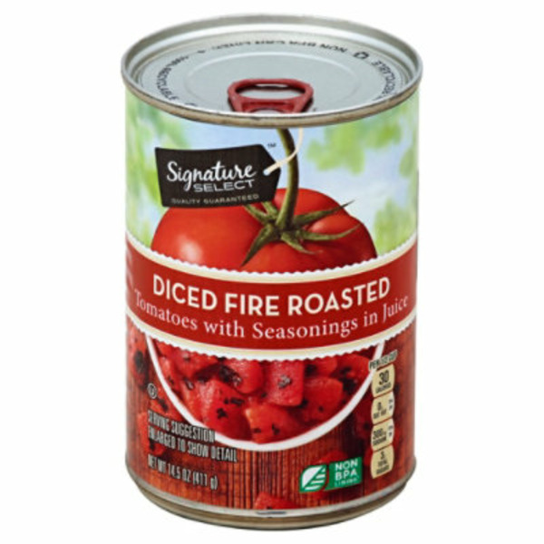 Safeway SIGNATURE SELECTS Tomatoes, Fire Roasted, Diced Pickup | Instacart