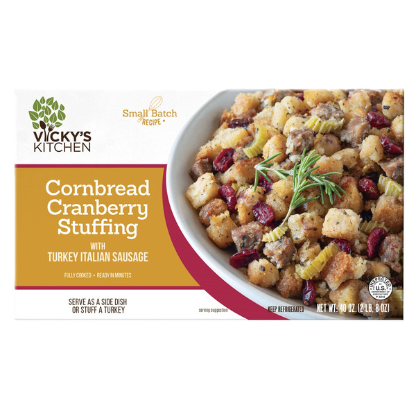 Vicky's Kitchen Cornbread Stuffing, 40 oz Same-Day Delivery | Costco